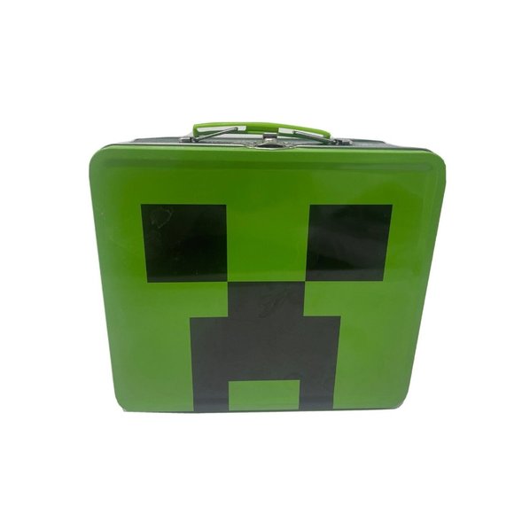 Mojang | Other | Minecraft Creeper Tin Lunchbox Mojang 29 Back To ...